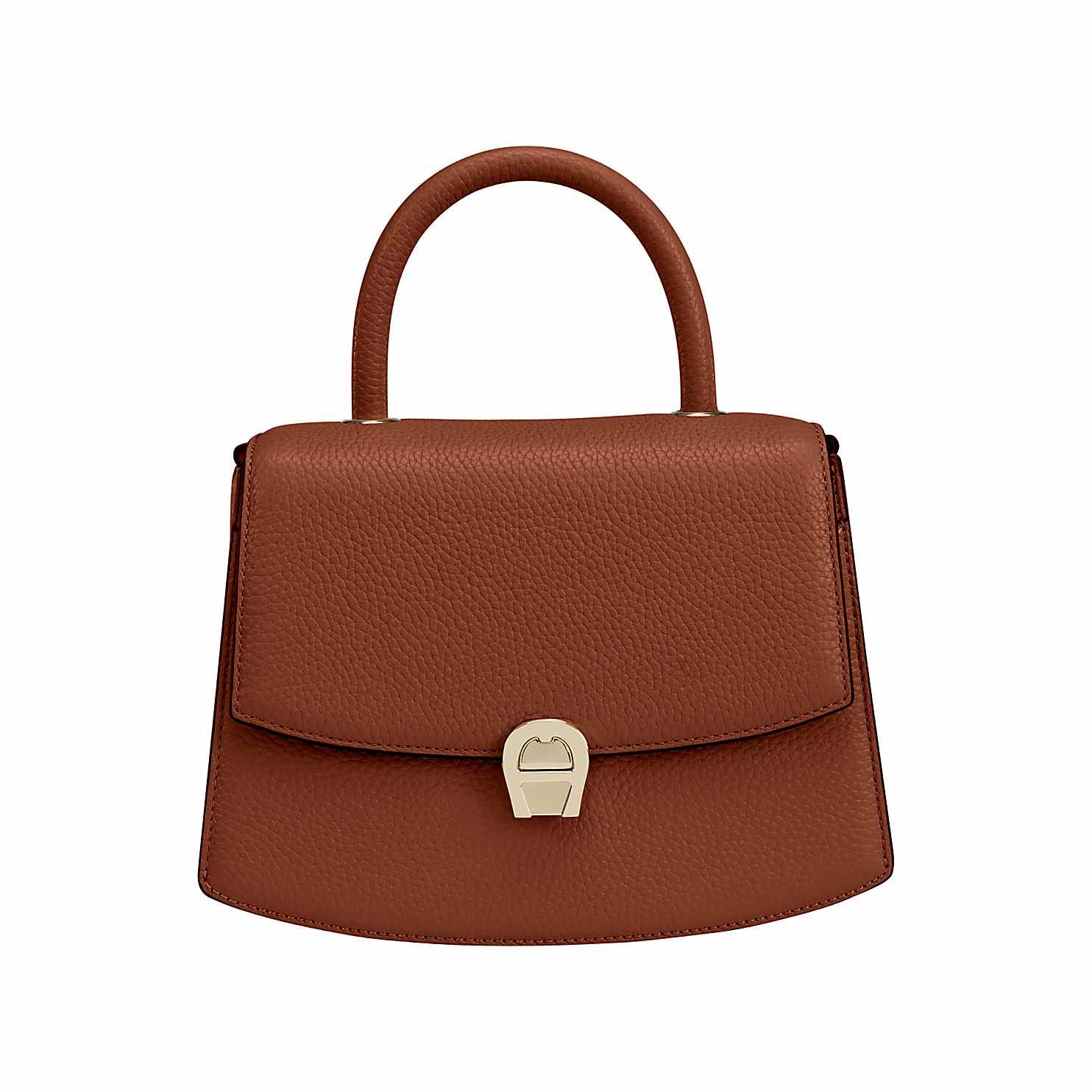 YARA HANDBAG S | DARK COGNAC – Etienne AIGNER
