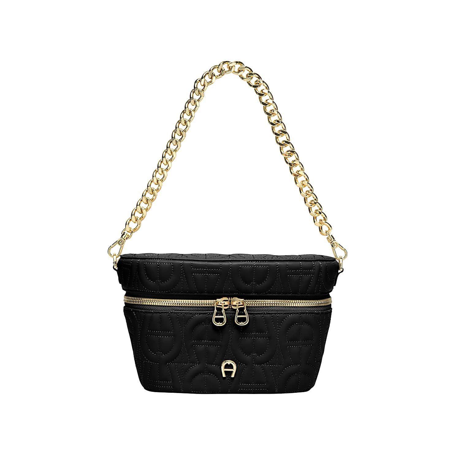 DIADORA BOX WITH CHAIN STRAP | BLACK – Etienne AIGNER